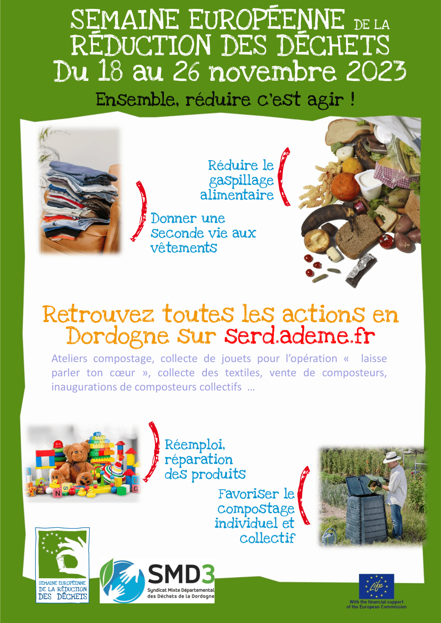 La Semaine Européenne de réduction des déchets : des animations ...