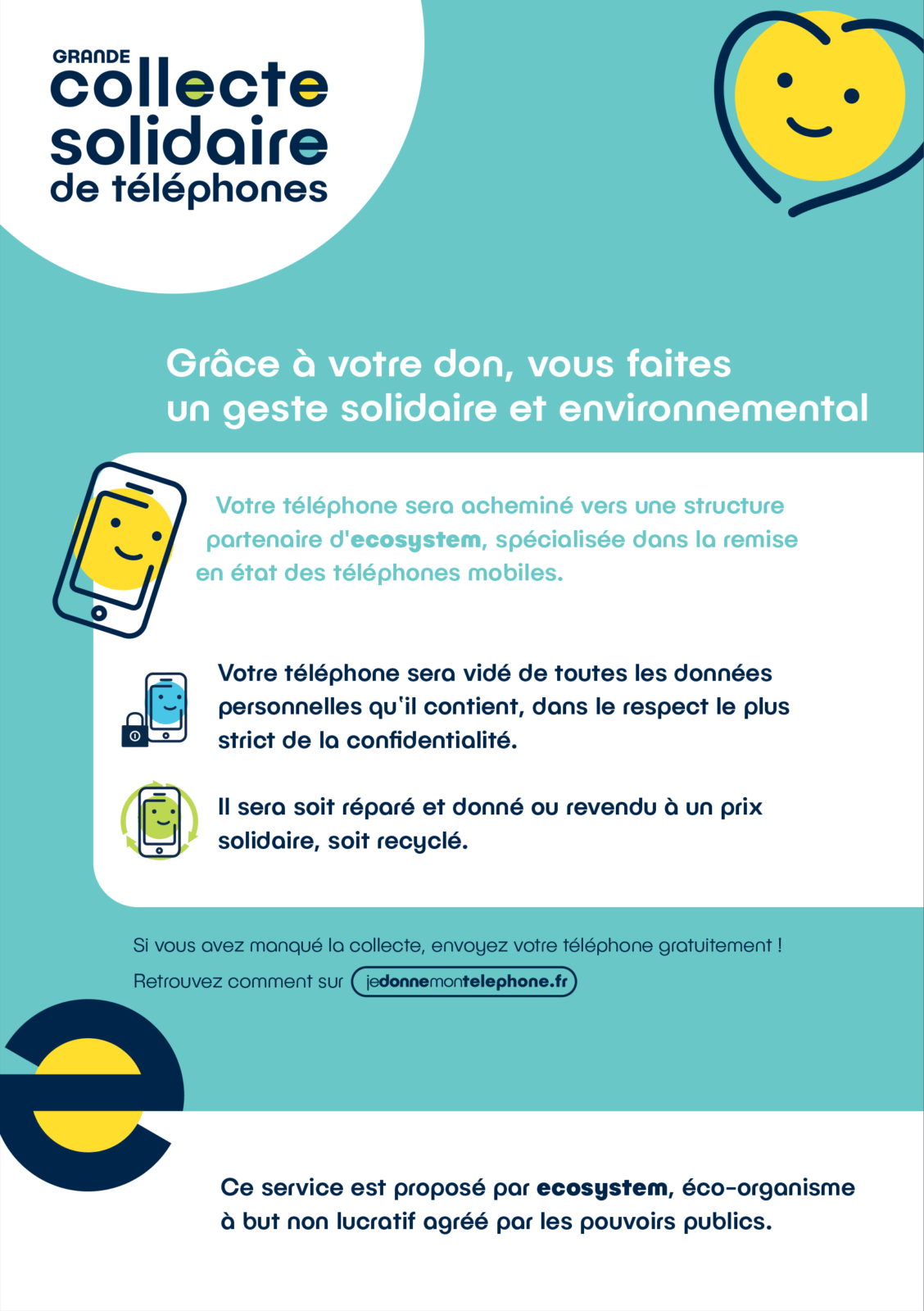 Le SMD3 participe à la Grande collecte solidaire de téléphones avec ...