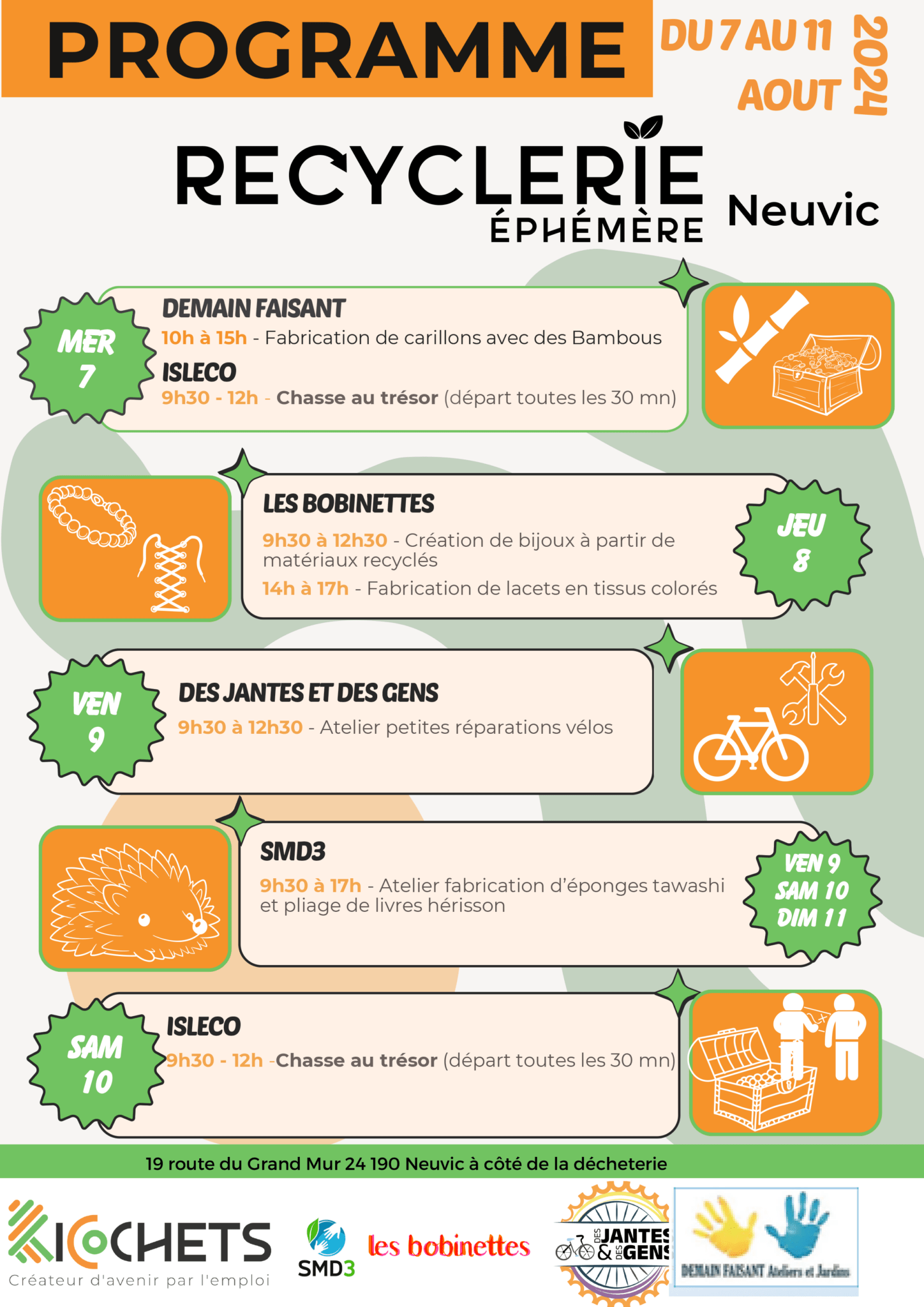 La Recyclerie Éphémère de Neuvic ouvre ses portes le 7 août - SMD3 ...